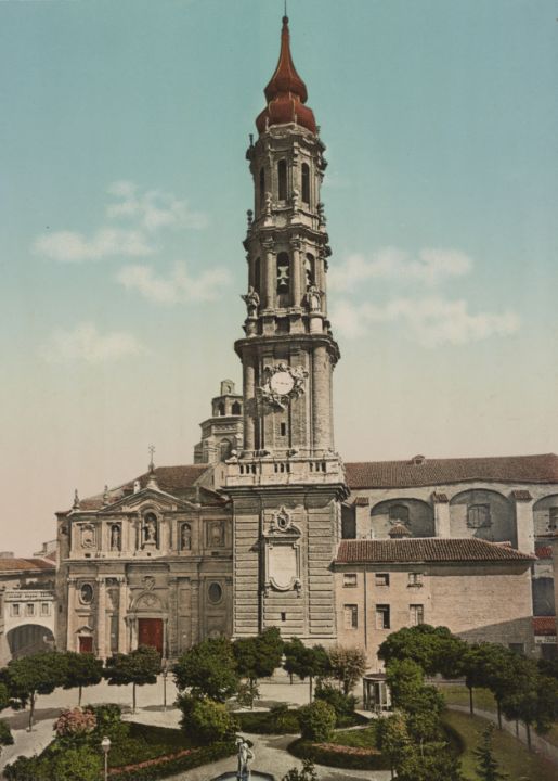 Zaragoza La Seo - Classical Artworks Bay - Paintings & Prints, People ...