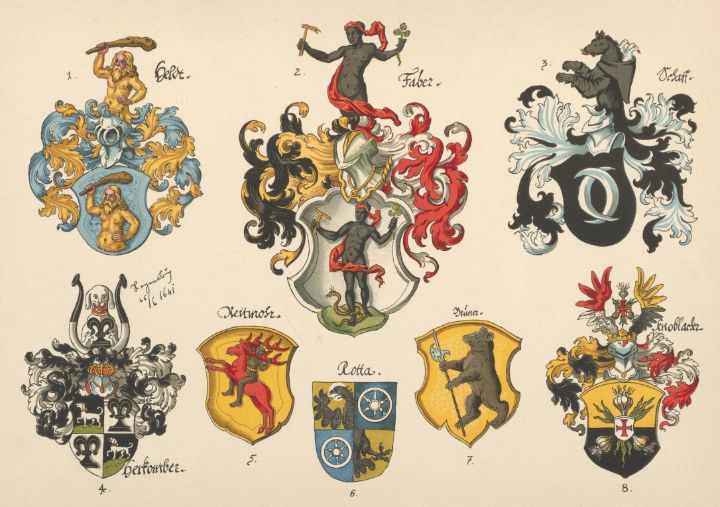 Heraldic atlas a collection of her - Classical Artworks Bay - Paintings ...