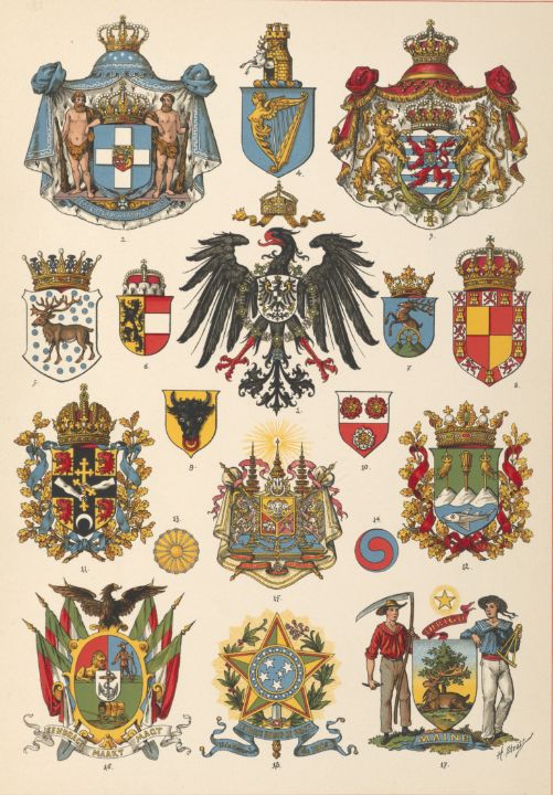 Heraldic atlas a collection of her - Classical Artworks Bay - Paintings ...