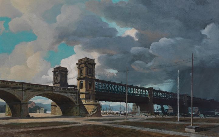 Crown Prince Rudolf Bridge - Classical Artworks Bay - Paintings ...