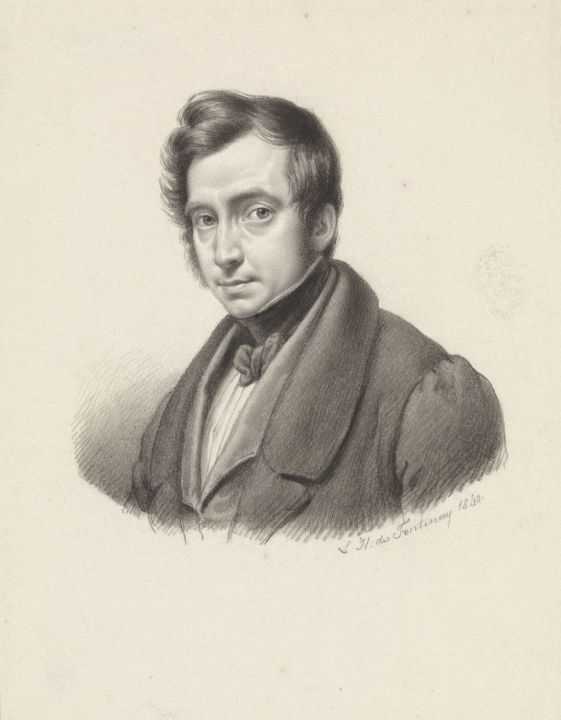 Self-portrait of Louis Henri de Font - Classical Artworks Bay ...