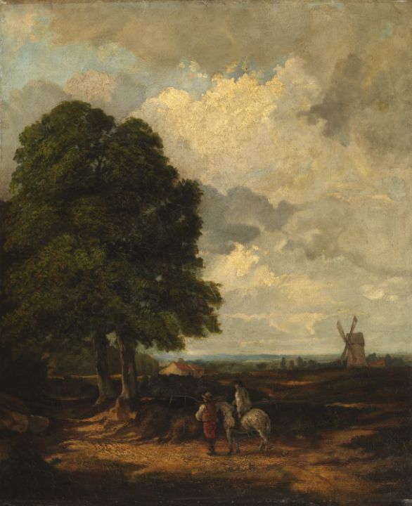 Spring Plowing near East Burgholt - Classical Artworks Bay - Paintings ...