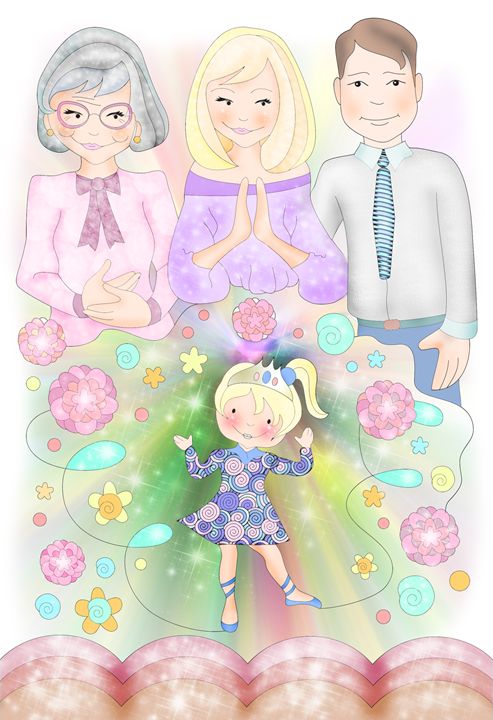 Three Generations - Aviva Gittle Gifts - Drawings & Illustration ...