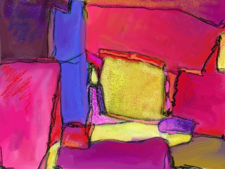 Abstract from above - Lisa Welcher Art - Digital Art & AI, Abstract ...