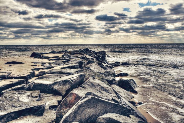 Rocks at Cape May - Kadwell Enz Art - Photography, Landscapes & Nature ...