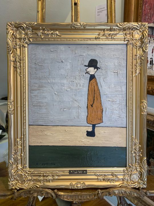 OLD MASTER L S LOWRY OIL PAINTING - Vintage Fine Art - Paintings ...