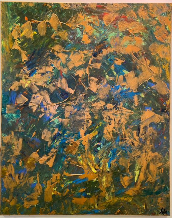 Dancing autumn forest - AQuaArt - Paintings & Prints, Abstract ...
