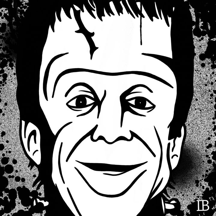 Herman Munster - Ian Bennett Art - Digital Art & AI, Entertainment ...