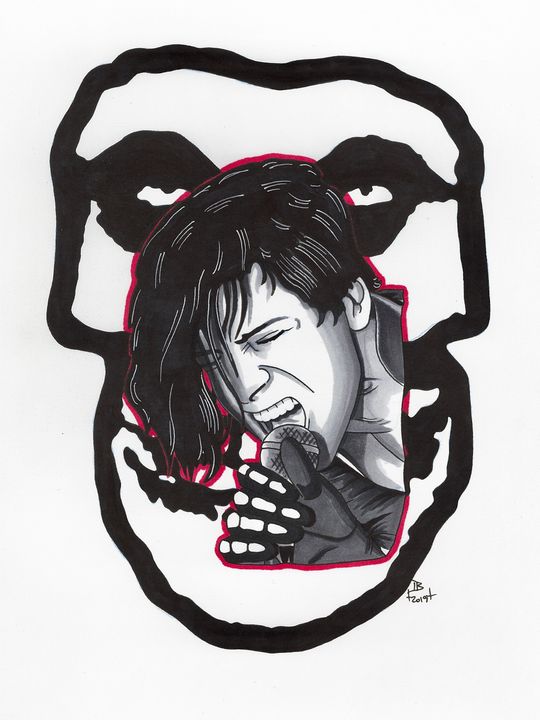 Glen Danzig - Ian Bennett Art - Drawings & Illustration, Entertainment ...