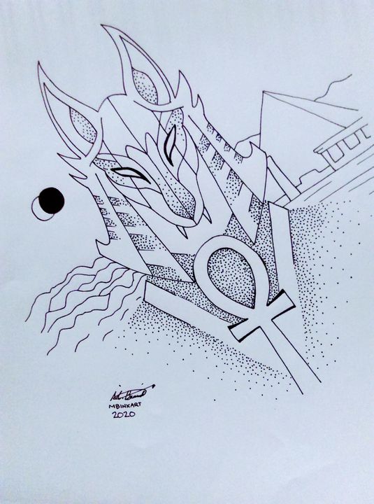 Eclipse 1093 - MBinkart - Drawings & Illustration, Ethnic, Cultural ...