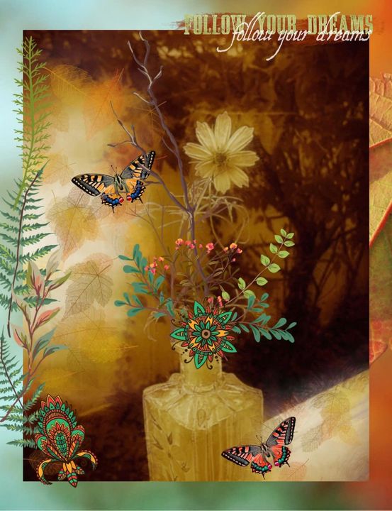 Magic - Secret garden - Digital Art & AI, Flowers, Plants, & Trees ...