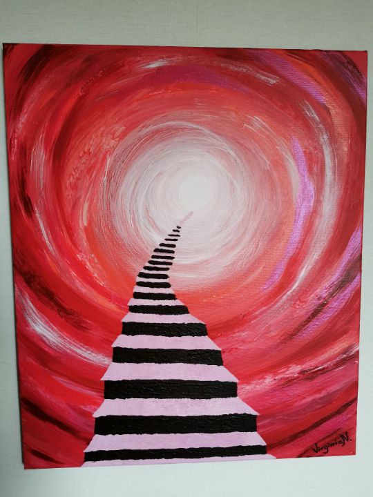 to the dreams" - Virginia's art - Paintings & Prints, Abstract, Color ...