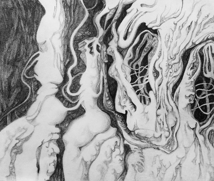 But.... - Randy Knight - Drawings & Illustration, Abstract, Organic ...