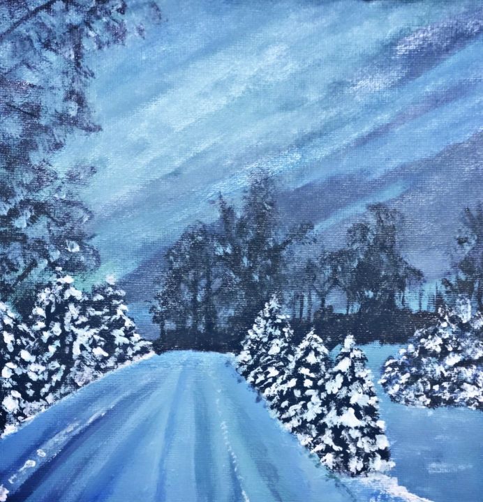 ROAD TO HEAVEN - Jack The Artist - Paintings & Prints, Landscapes ...