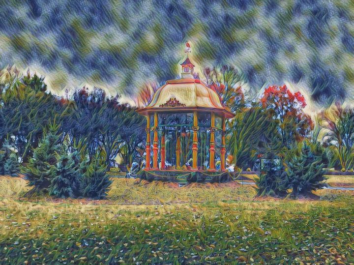 The Garden Gazebo - Markell Smith Gallery - Photography, Landscapes ...