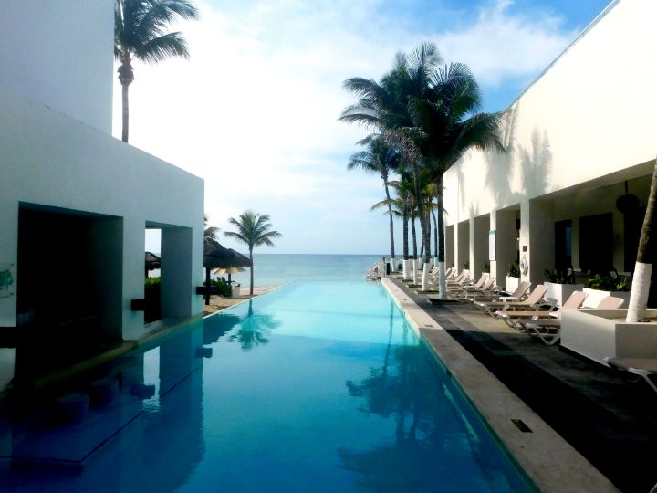 Resort Pool - Markell Smith Gallery - Paintings & Prints, Landscapes ...