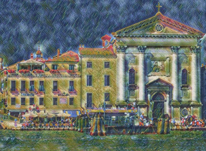 The Venetian Church - Markell Smith Gallery - Paintings & Prints ...