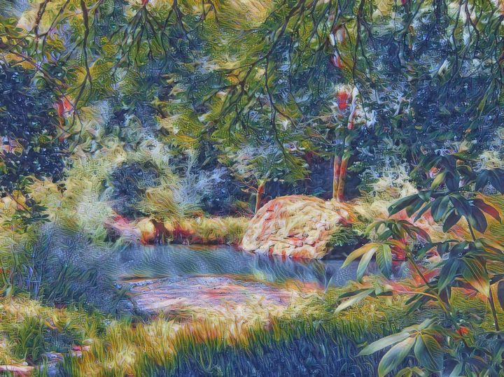 The Forest Creek - Markell Smith Gallery - Paintings & Prints ...