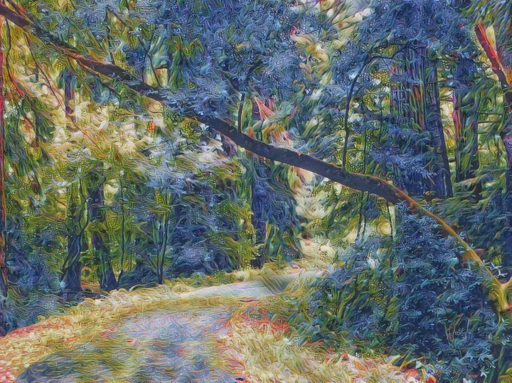 The Wooded Path - Luxury Adventure Traveler - Paintings & Prints ...