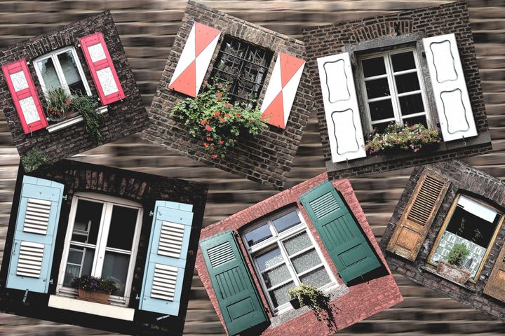 Vintage Windows Photo Collage - Christine aka stine1 - Photography ...