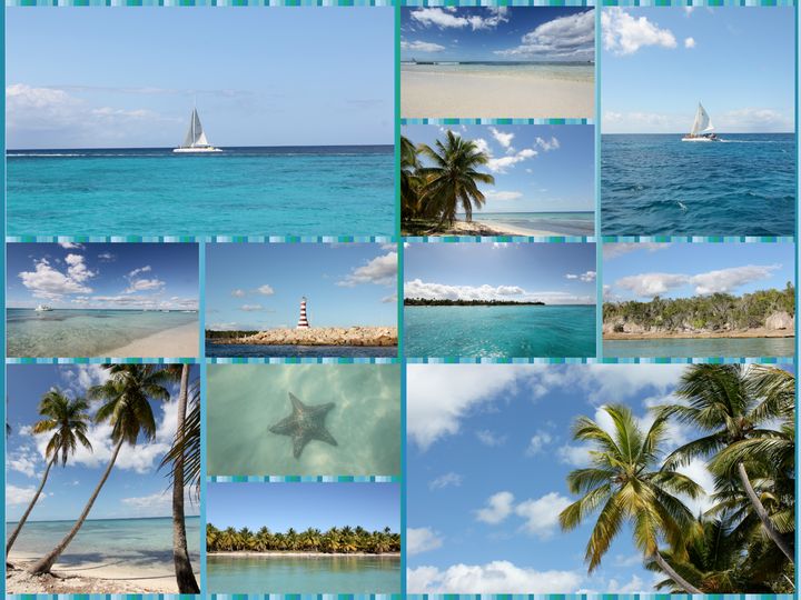 Tropical Paradise Caribbean Collage - Christine aka stine1 ...