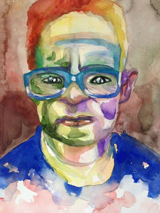 Old Man - Alexander Maurer - Paintings & Prints, People & Figures ...