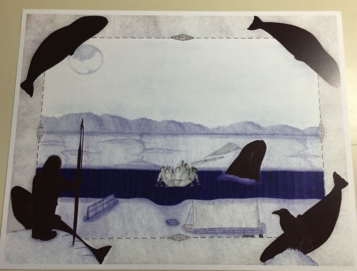Unique inupiaq print - Misak inupiaq art - Paintings & Prints, Ethnic ...