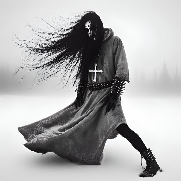 Dark Funeral XII Art Print - Snofaeratu - Digital Art & AI, People ...
