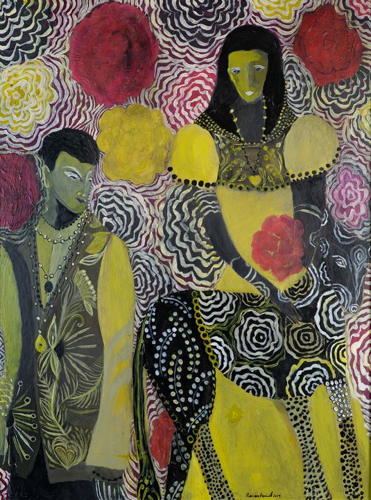 Leopard Messiah - Marcia Biasiello Artist - Paintings & Prints, People ...