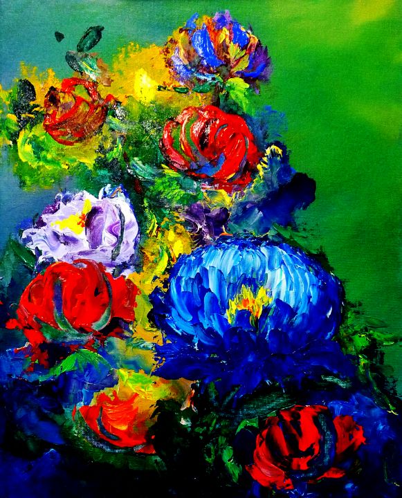 Blues - American Artist & Author Kris Courtney - Paintings & Prints ...