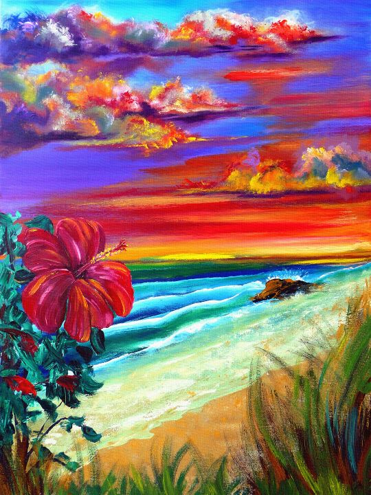 Aloha - American Artist & Author Kris Courtney - Paintings & Prints ...