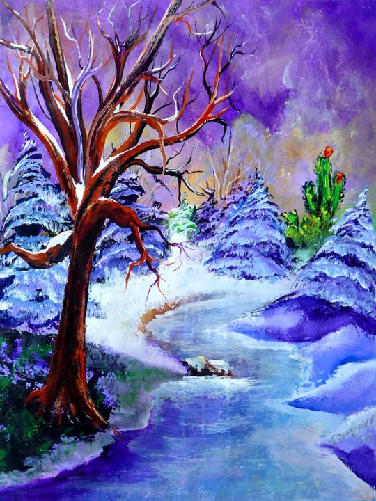 Cold Prick - American Artist & Author Kris Courtney - Paintings ...