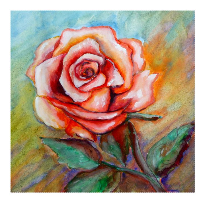Rose of One - American Artist & Author Kris Courtney - Paintings ...