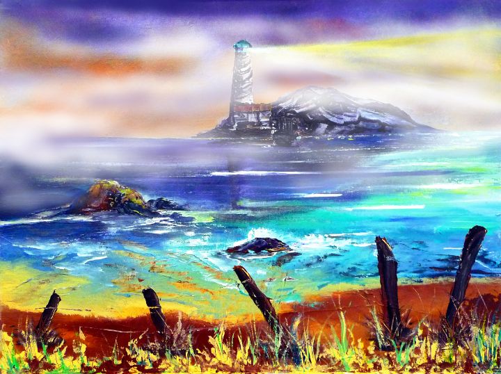 Island House - American Artist & Author Kris Courtney - Paintings ...