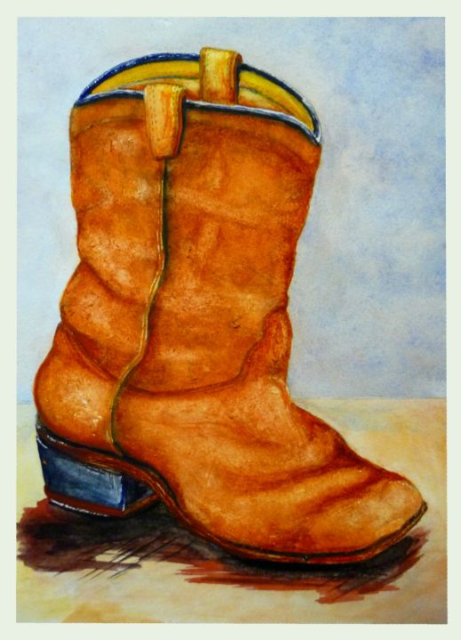 Boot - American Artist & Author Kris Courtney - Paintings & Prints ...
