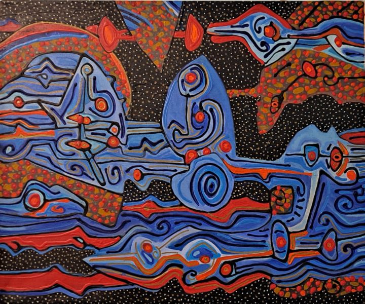 Fantasia Cubana (Cuban Fantasy ) - Peyi - Paintings & Prints, Fantasy ...