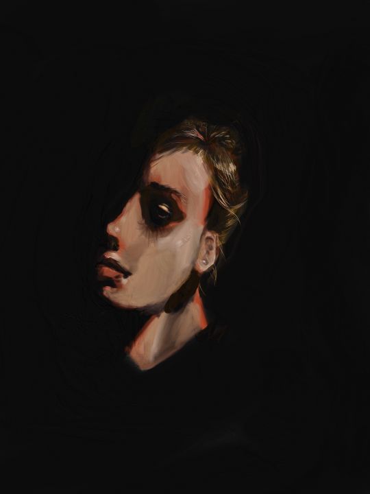 Somber - Art by O - Digital Art & AI, People & Figures, Other People ...