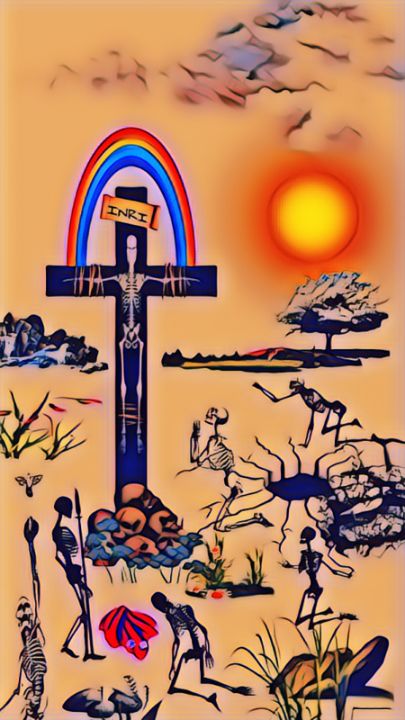 The Resurrection of Saints. 1 - Old Catholic/New Art - Paintings ...