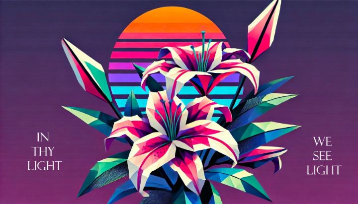 In Thy Light 2 - D. Raymond-Wryhte - Digital Art & AI, Flowers, Plants ...