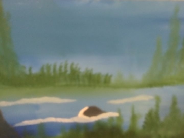 lakeview - Dunn's Arts - Paintings & Prints, Landscapes & Nature, Other ...