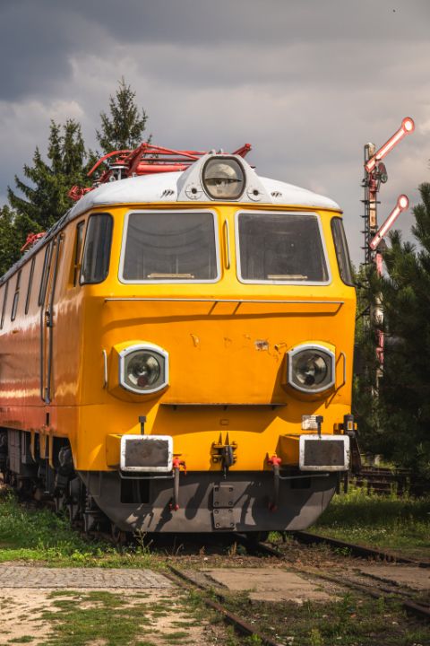Yellow Train Locomotive - Czajnikolandia - Photography, Vehicles ...