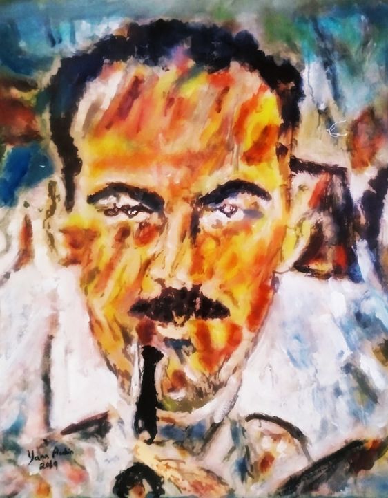 Father Haim - Yann Aubin - Paintings & Prints, People & Figures ...