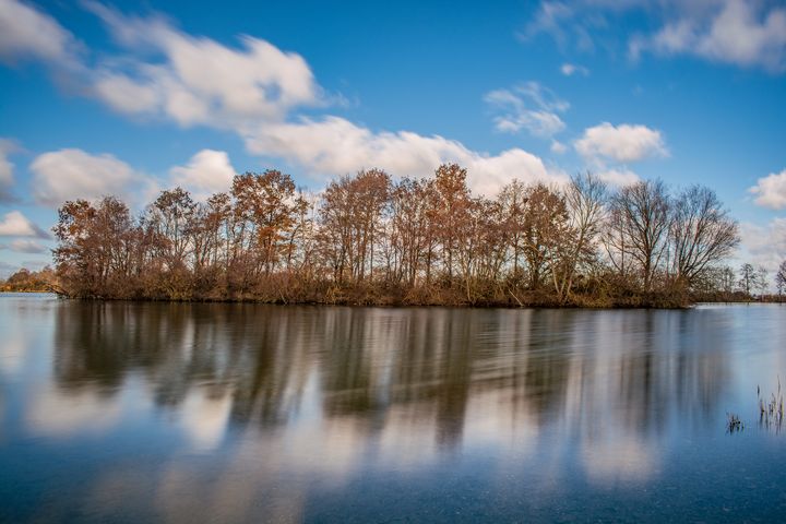 The Isand in the lake - by Photoart-Naegele - Photography, Places ...