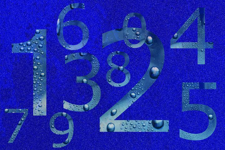 Numbers - by Photoart-Naegele - Digital Art, Abstract, Color - ArtPal