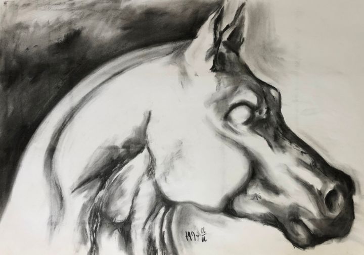 Horse - Zach Froneman - Drawings & Illustration, Animals, Birds, & Fish ...