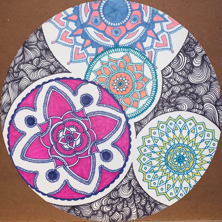 Curvature - Emily Jones - Drawings & Illustration, Abstract, Irregular ...