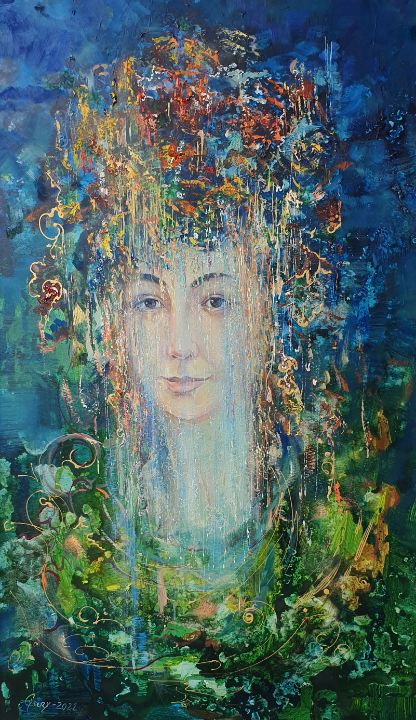 Princess Malika - Falabia Art - Paintings & Prints, Fantasy & Mythology ...