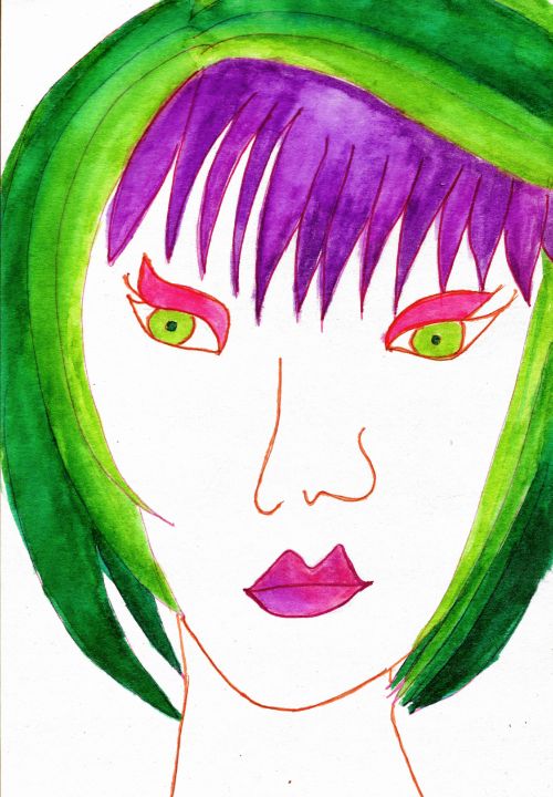 Thinking of You - Geree's Gallery - Paintings & Prints, Abstract, Color ...