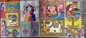 Budhha Madhubani painting - Indu Prasad - Paintings & Prints, Ethnic ...