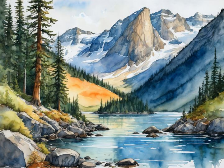 Beautiful British Columbia - SirHeckeCreative - Paintings & Prints ...